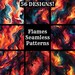 Flames Seamless Digital Paper Printable Scrapbook Paper - Etsy