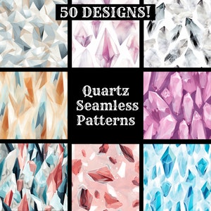 Quartz Seamless Digital Paper, Printable Scrapbook Paper Seamless ...