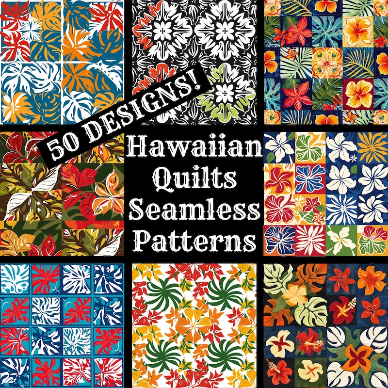 Quilt Hawaiian Patterns - Etsy