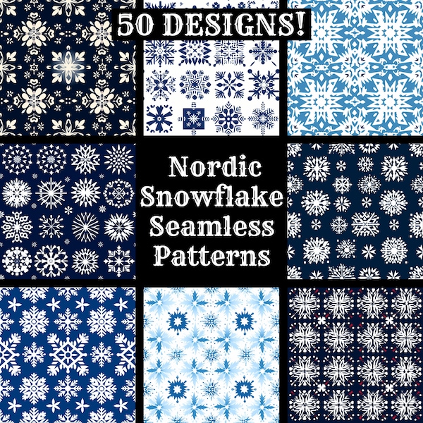 Nordic Snowflake - Etsy