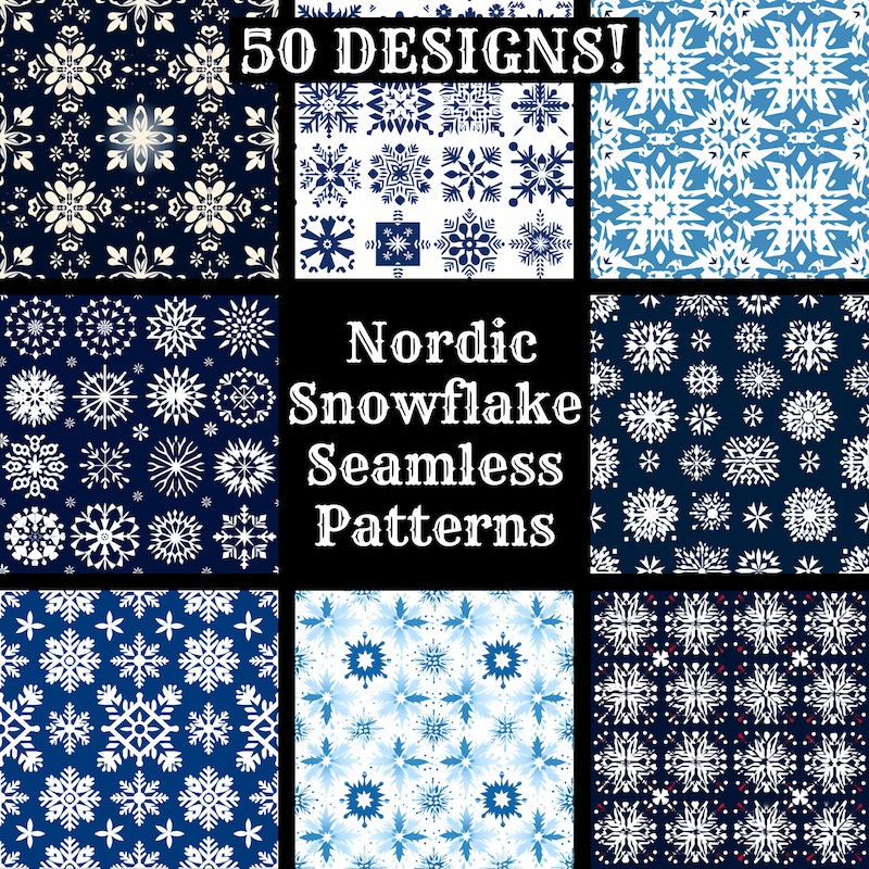 Nordic Snowflake - Etsy