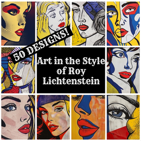 Lichtenstein - Etsy