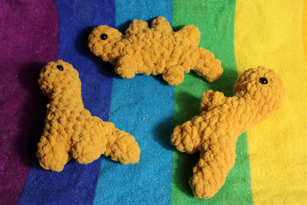 Chicken Nugget Friends Crochet Amigurumi - Etsy