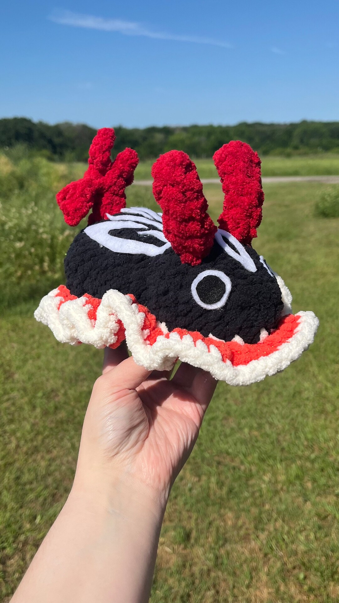 Nudibranch Crochet Amigurumi Plush Sea Slug - Etsy