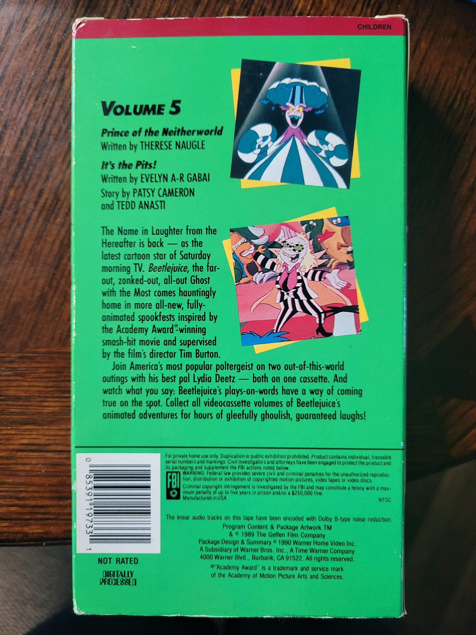 1989-1990 Beetlejuice Cartoon VHS RARE FIND Volumes 3-6 - Etsy