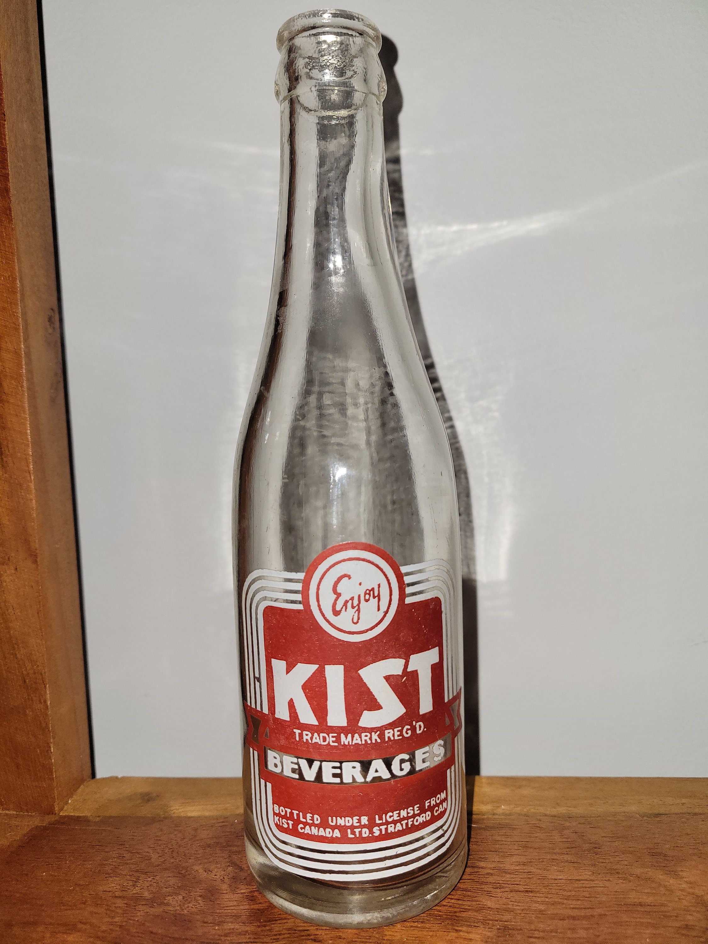 Vintage Kist 8 FL. OZ Soda Bottle Kist Bottling Company, Stratford ...