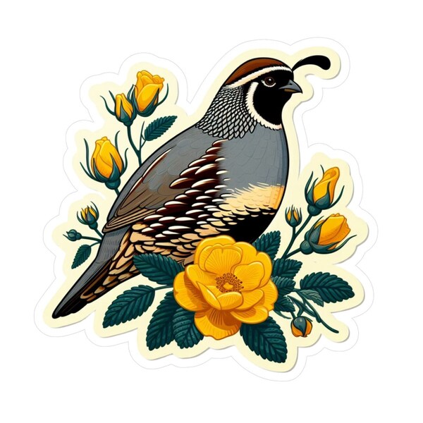Quail Stickers - Etsy