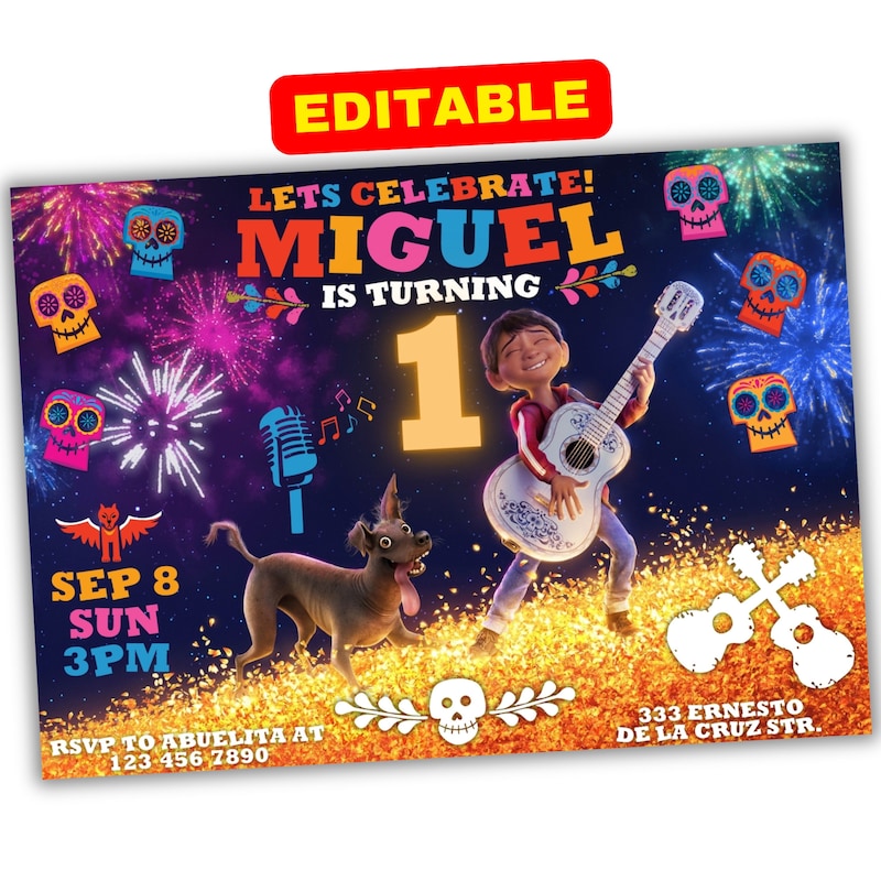 Coco Invitations - Etsy