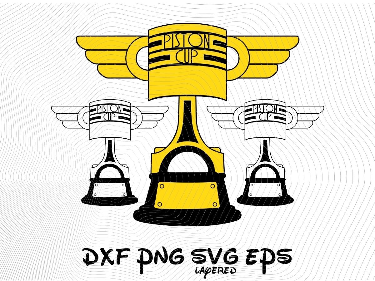 Copa Piston Logo Vector