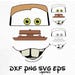 Tow Mater Face SVG Png Dxf Eps Clipart Logo, Cars SVG Cartoon Clipart ...