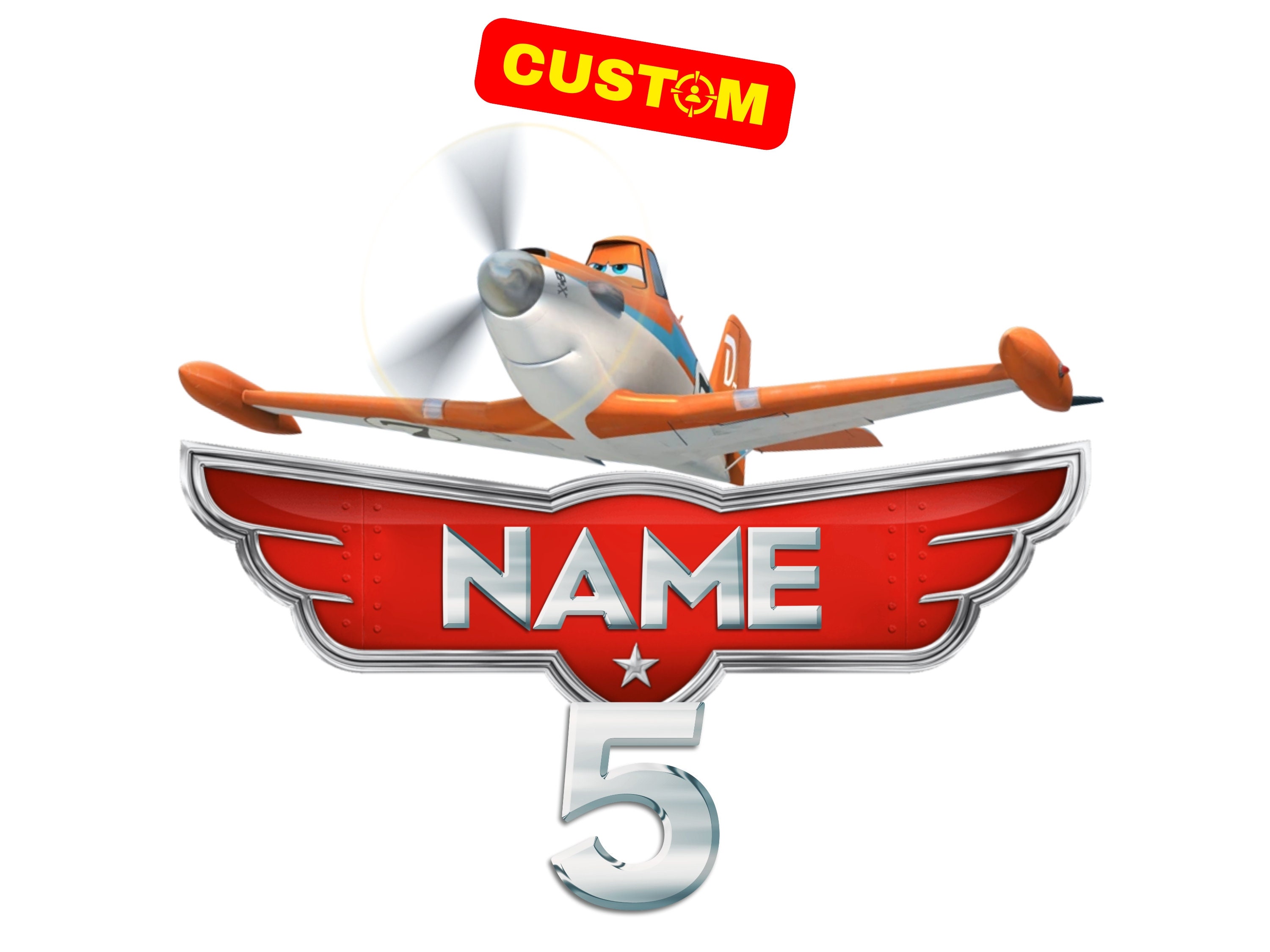 Disney Planes Logo Template