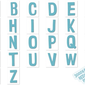 Inside Out Alphabet Font Letters Cliparts Bundle, Inside Out ...