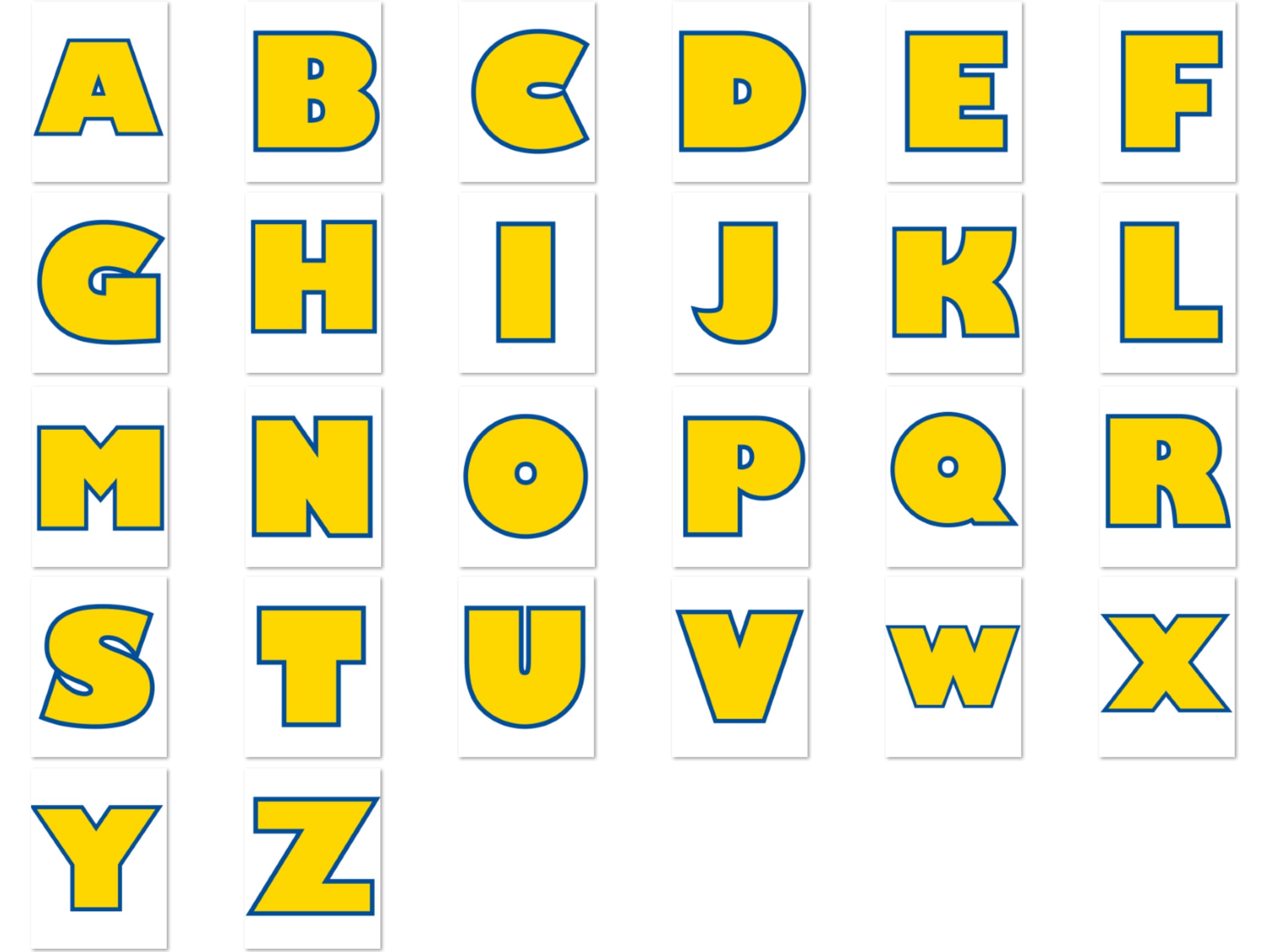 Toy Story Original Alphabet Font SVG Toy Story Font Letters - Etsy ...