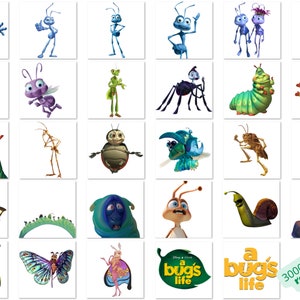 A Bug's Life PNG Svg Cliparts Bundle, A Bug's Life SVG Cartoon ...