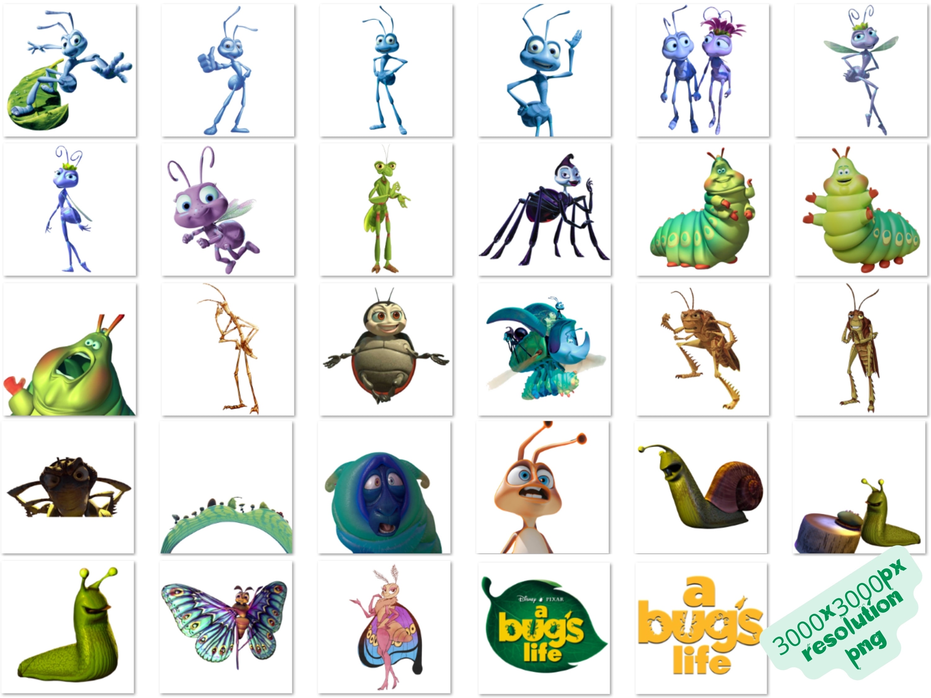 A Bug S Life Png Svg Cliparts Bundle A Bug S Life Svg Cartoon