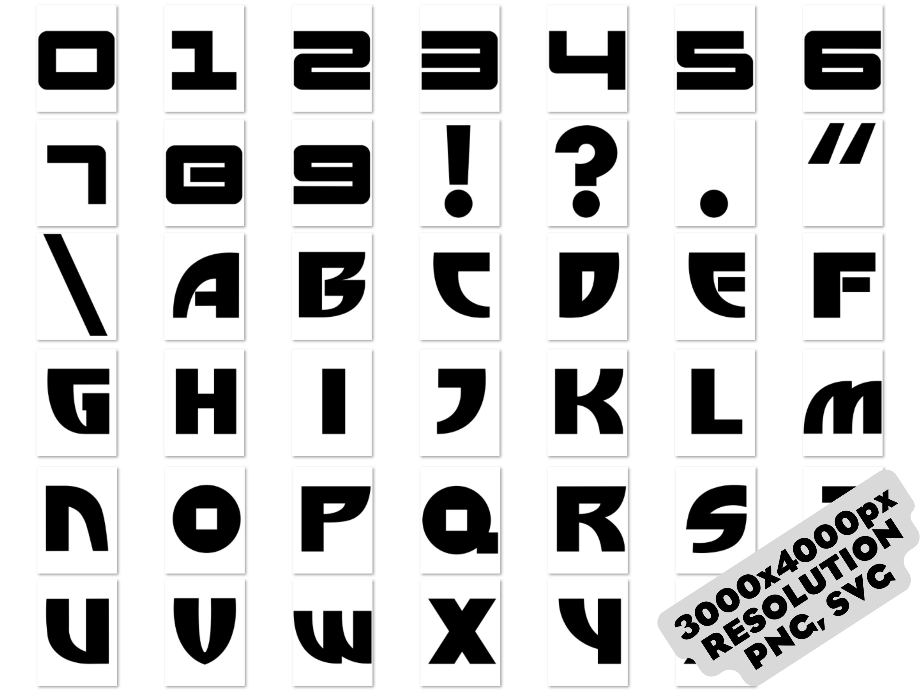 Big Hero 6 Alphabet Font SVG, Big Hero 6 PNG Cartoon Cliparts for ...