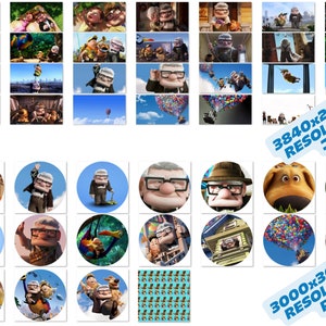 Up Cliparts Mega Bundle, up PNG Cartoon Sublimation Cliparts, up Themed ...