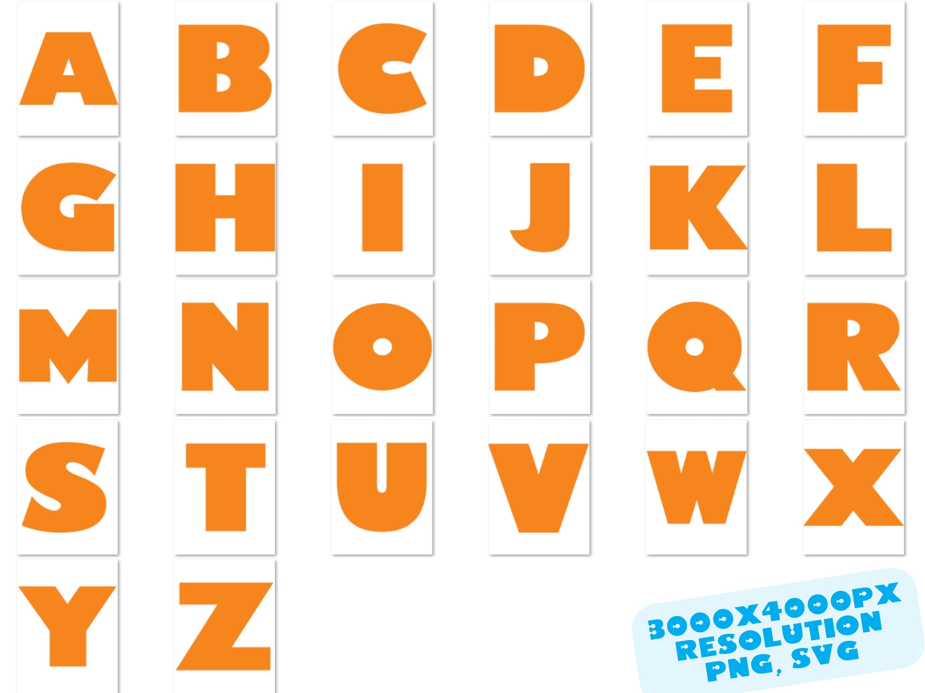 Finding Nemo Finding Dory Alpahbet Letters Cliparts Bundle, Finding ...