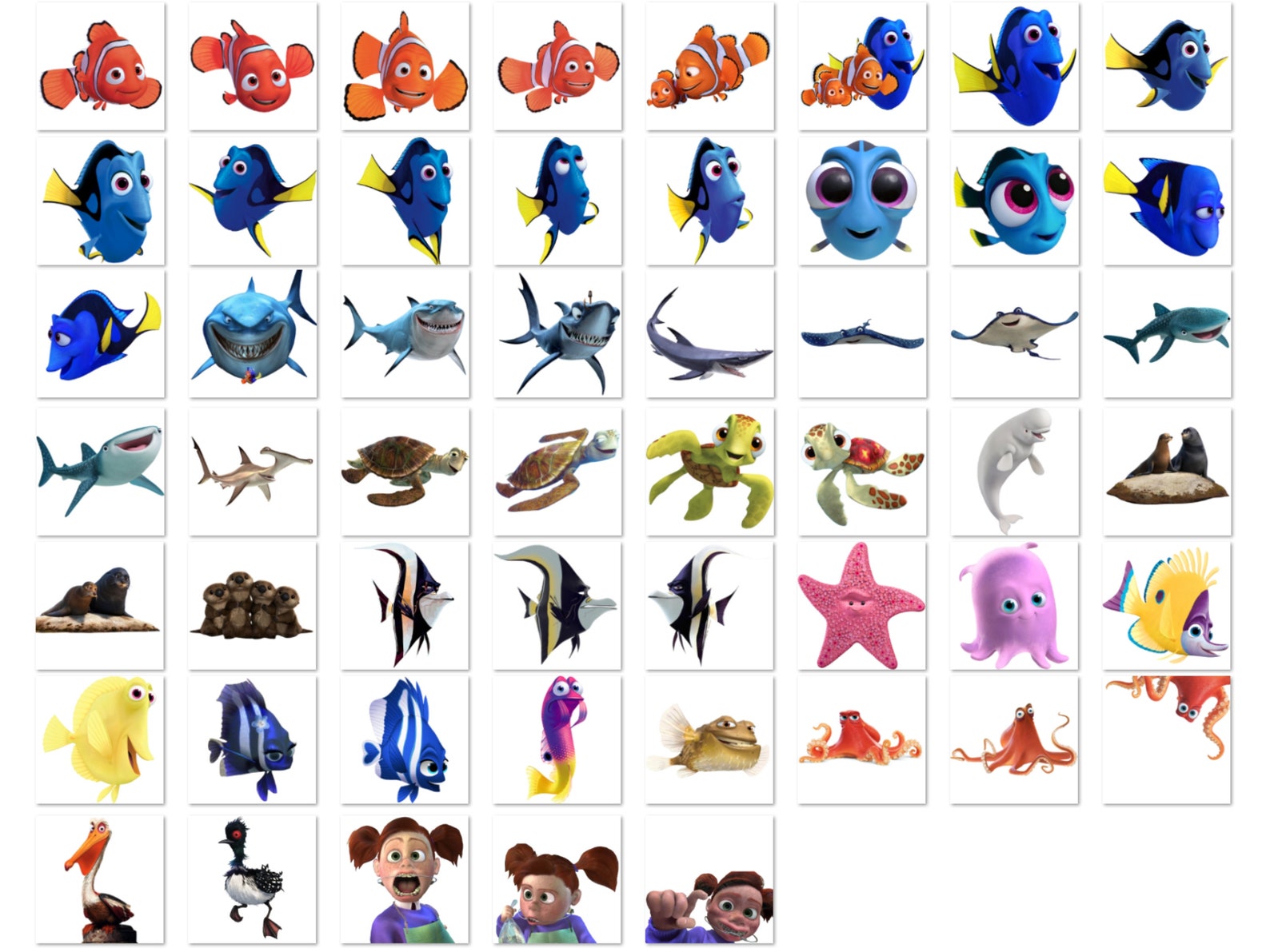 Finding Nemo Finding Dory PNG Cliparts Bundle, Finding Nemo Sublimation ... Finding Nemo Finding Dory PNG Cliparts Bundle, Finding Nemo Sublimation ...