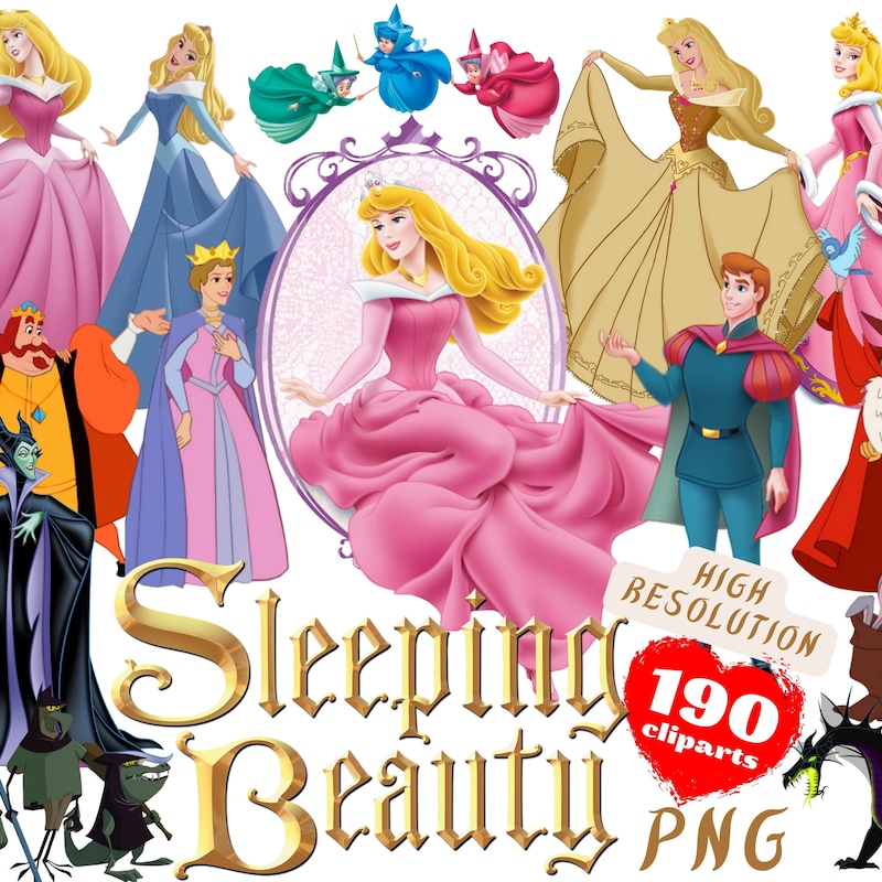 Sleeping Beauty Svg - Etsy