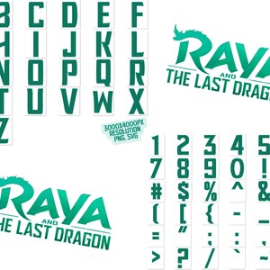 Raya and the Last Dragon Cliparts Mega Bundle, Raya and the Last Dragon ...