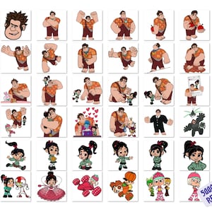 Wreck-it Ralph PNG Cliparts Bundle, Wreck-it Ralph Sublimation Bundle ...
