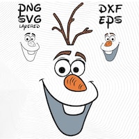 Olaf SVG, Frozen SVG, Olaf Clipart, Olaf Silhouette, Olaf Cut Files ...
