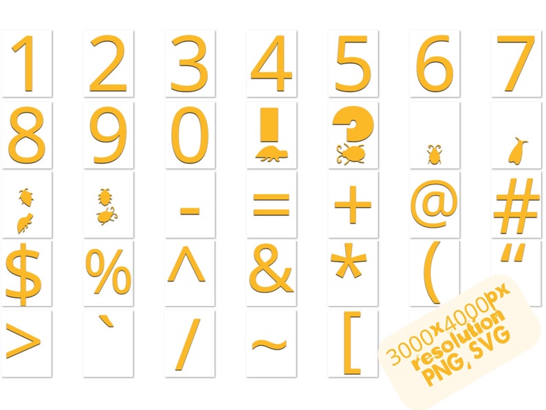 A Bug's Life Alphabet Font Bundle, A Bug's Life Sublimation Bundle, A ...