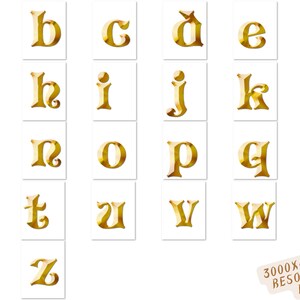Sleeping Beauty Alphabet Letters PNG Cliparts Bundle, Sleeping Beauty ...