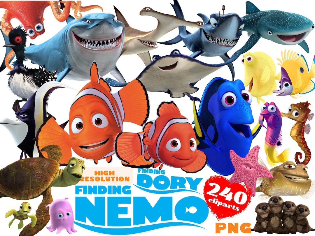Finding Nemo | Finding Dory PNG Cliparts Bundle, Finding Nemo ... Finding Nemo | Finding Dory PNG Cliparts Bundle, Finding Nemo ...