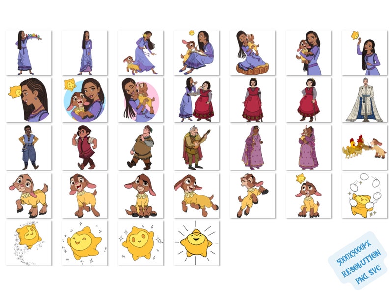 Wish PNG and SVG Cliparts Mega Bundle, Wish Alphabet Font Letters ...