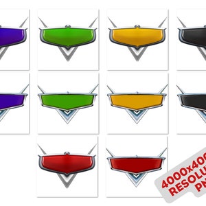 Cars Original Alphabet Font PNG, Cars PNG Cartoon Cliparts, Cars ...