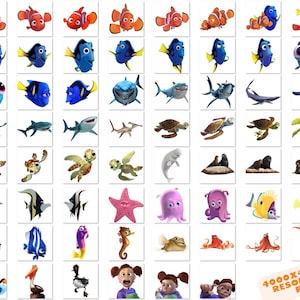 Finding Nemo | Finding Dory PNG Cliparts Bundle, Finding Nemo ...
