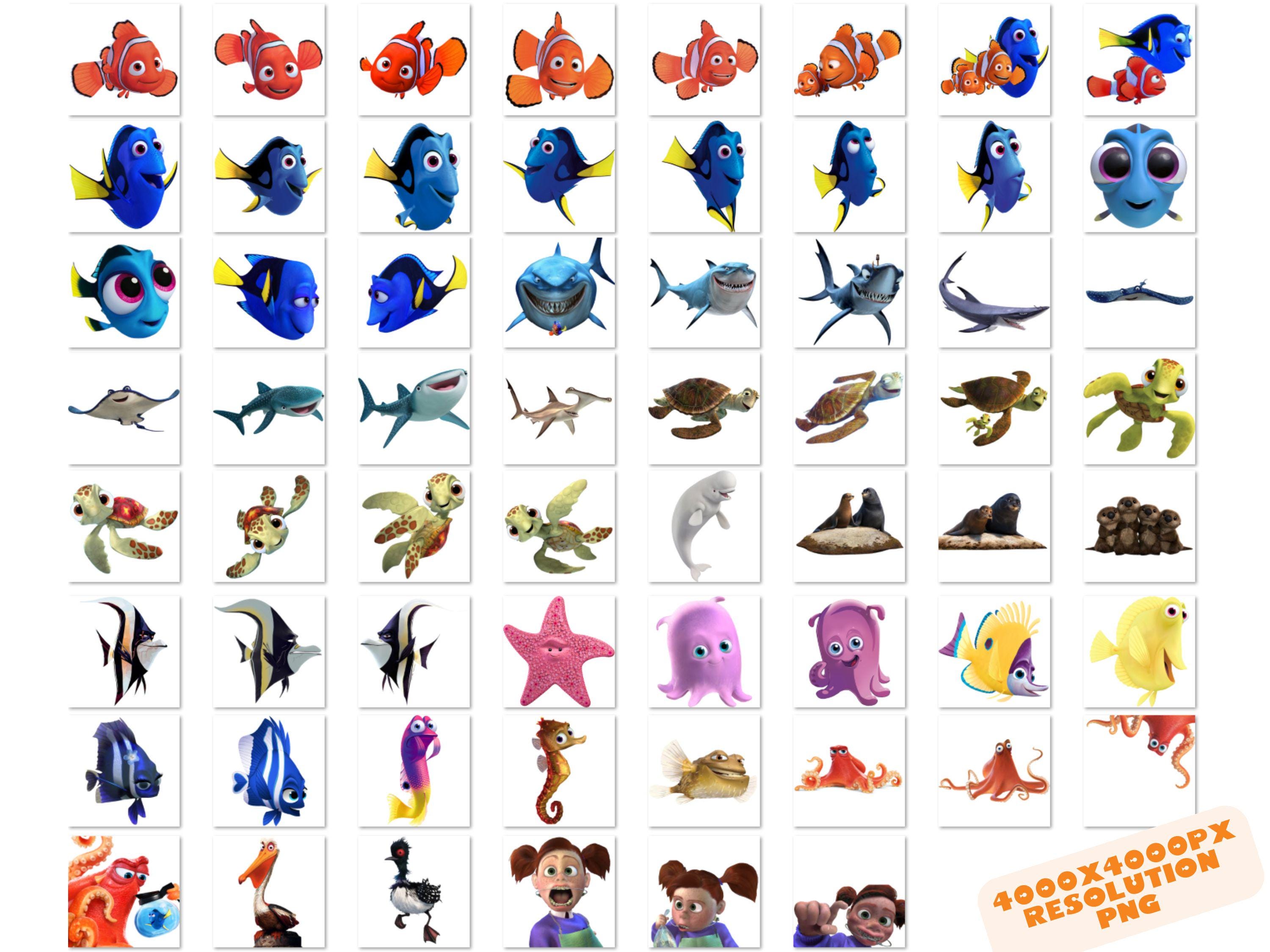 Finding Dory Characters