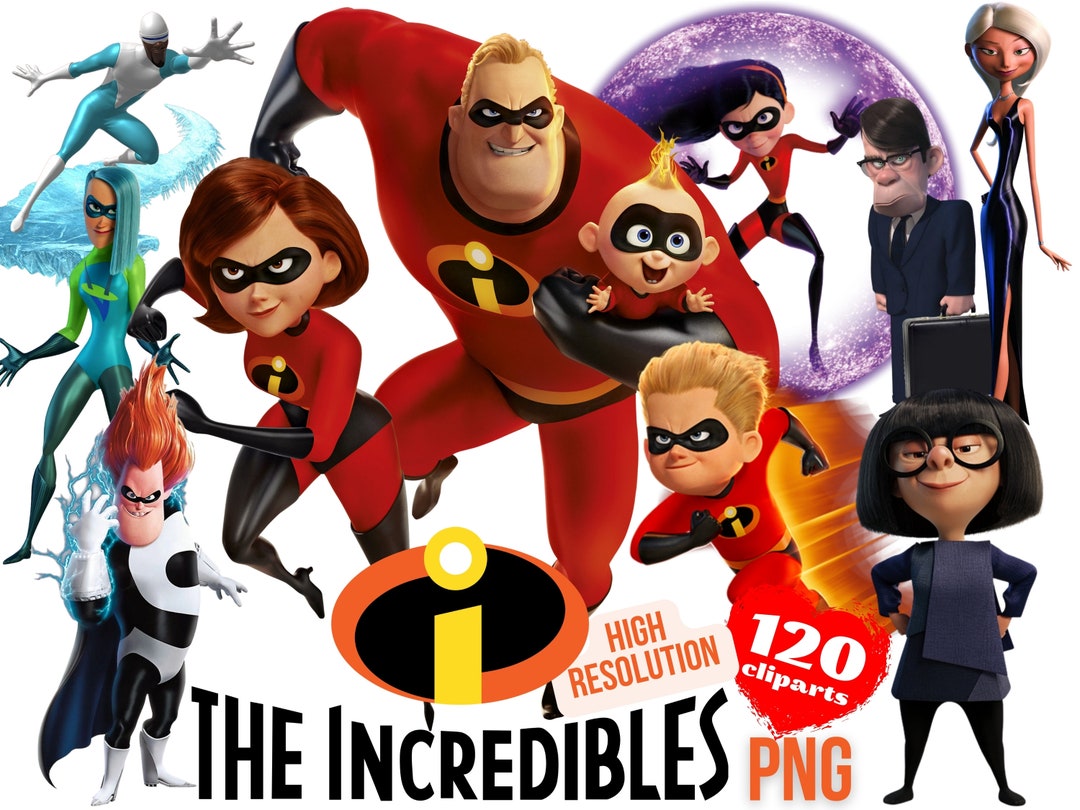 The Incredibles PNG Cliparts Bundle, the Incredibles PNG Cartoon ...