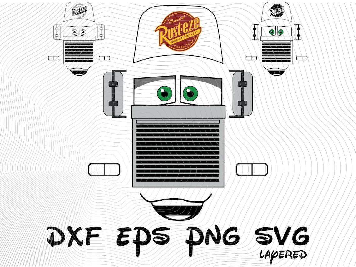 Logotipo de Mack Cars con cara SVG, PNG, DXF y EPS, imágenes ...