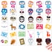 Coco SVG Icons Cliparts Bundle, Coco Sublimation Bundle, Coco Cartoon ...