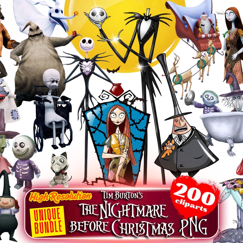 Tim Burton Templates - Etsy