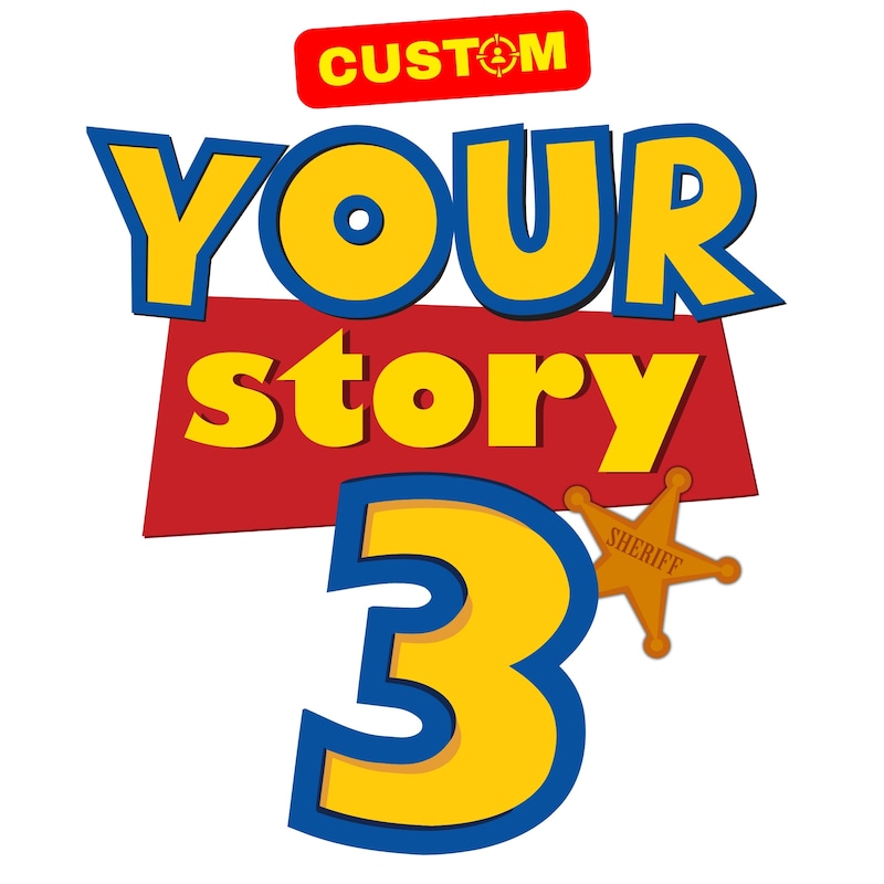 Toy Story Customizable Png - Etsy