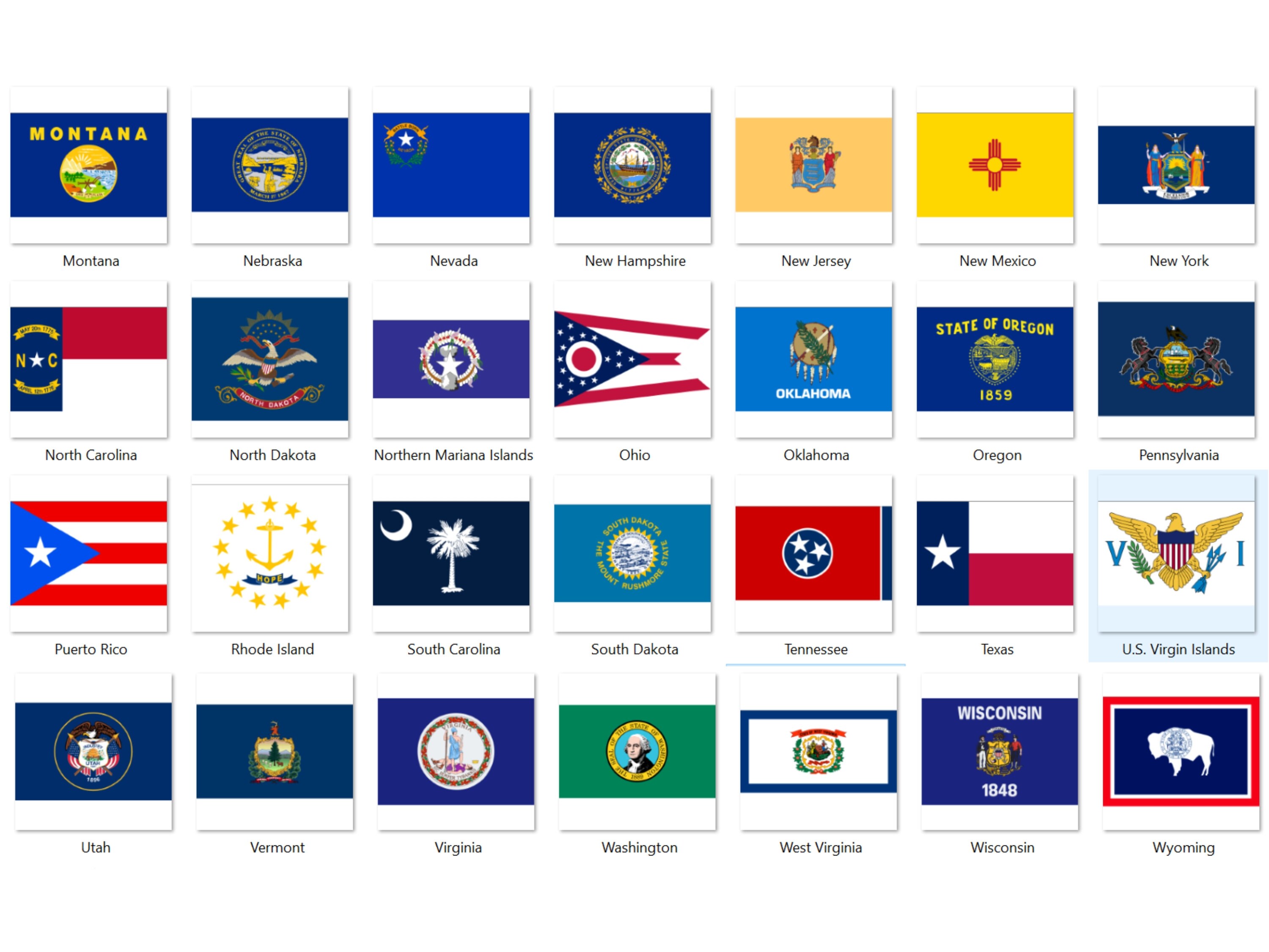 Flags of the Unites States SVG & PNG Bundle US Flags - Etsy Australia