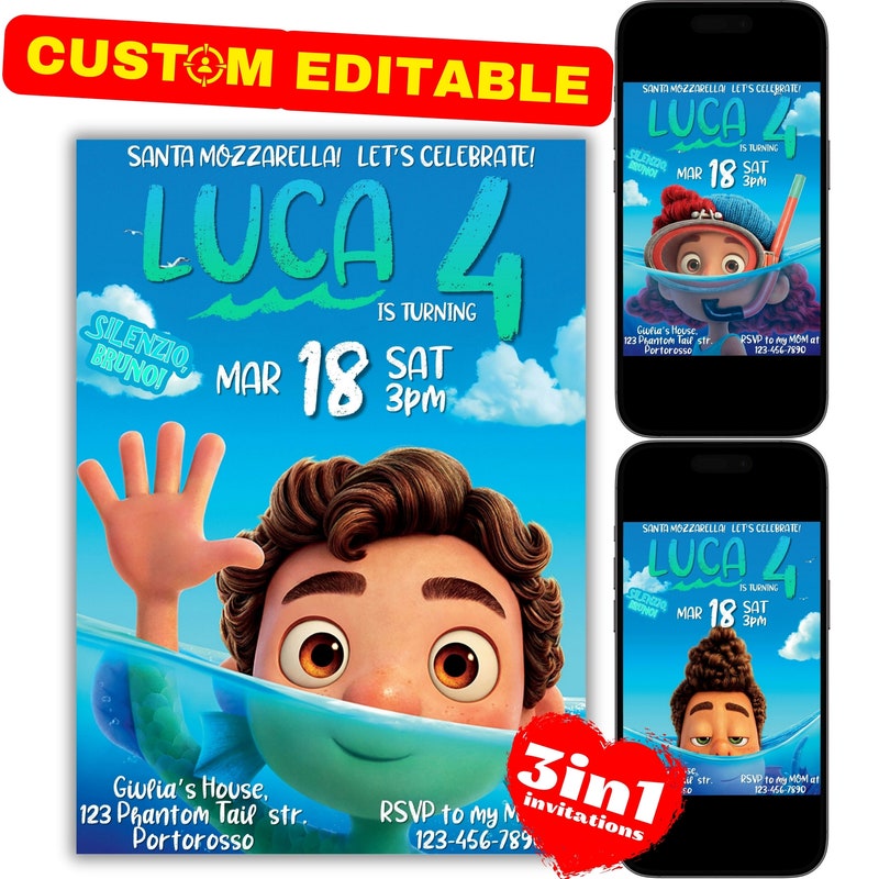 Luca Birthday - Etsy