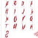 Venom Alphabet Letters Cliparts Bundle, Venom Font Sublimation Images ...
