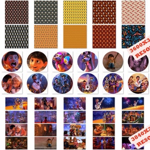 Coco Cliparts Mega Bundle, Coco Sublimation Bundle, Coco Cartoon Movie ...
