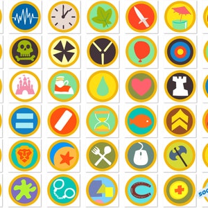 Up Russel's Badges Cliparts Bundle, up Wilderness Explorer Cartoon ...