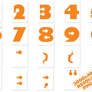 Finding Nemo Alphabet Font Bundle, Finding Nemo Sublimation Bundle ...