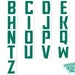 Raya and the Last Dragon Alphabet Letters Cliparts Bundle, Raya and the ...