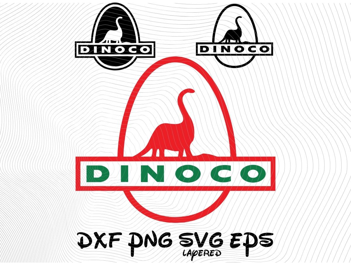 Dinoco Team Logo SVG Png Dxf Eps Clipart, Dinoco Cars SVG Cartoon ...