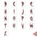 Venom Alphabet Letters Cliparts Bundle, Venom Carnage Sublimation ...