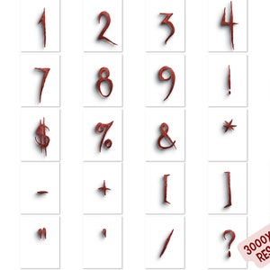 Venom Alphabet Letters Cliparts Bundle, Venom Carnage Sublimation ...