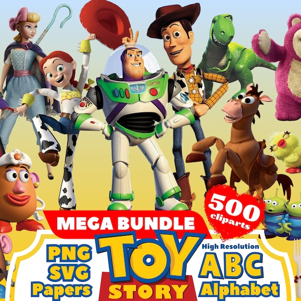Toy Story Clipart - Etsy